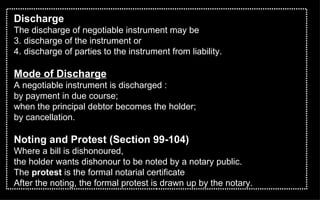 Negotiable Instrument Act | PPS