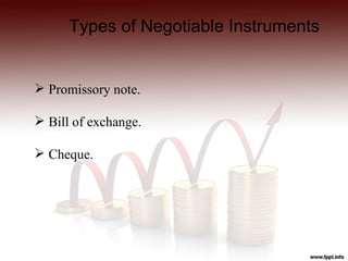 Negotiable instruments | PPT