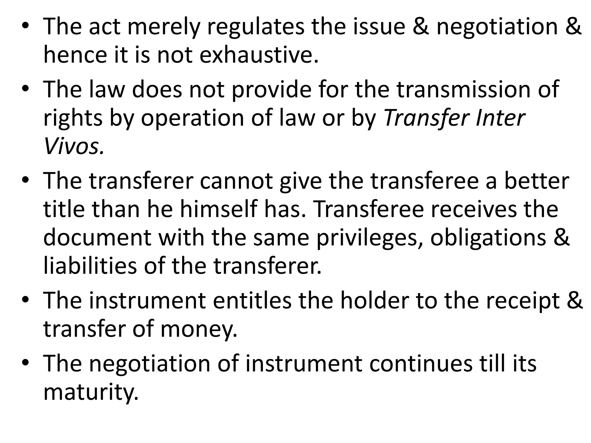 Negotiable instruments. intro | PPT