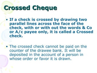 Negotiable instruments | PPT