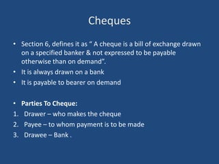 Negotiableinstrumentsact1881 121012020742-phpapp02 (1) | PPTX