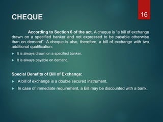 Negotiable instruments act1881 | PPT