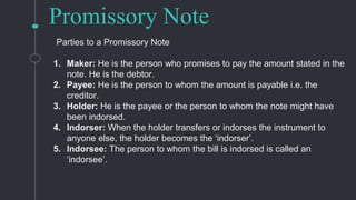 Negotiable instruments act 1881 | PPT