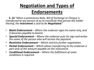 Negotiable Instruments Act 1881.UNDERSTAND THE LAW OF 1881 | PPT