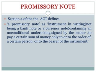 Negotiable instruments | PPT