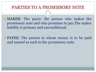 Negotiable instruments | PPTX