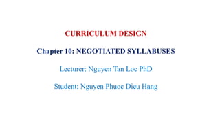 Negotiated syllabuses_Hang | PPTX