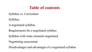 Negotiated syllabuses_Hang | PPTX