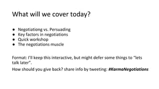 Negotiating 101 | PDF