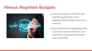 Negotiating contracts and budgets | PPTX