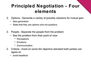 Fundaments of Negotiating | PPT