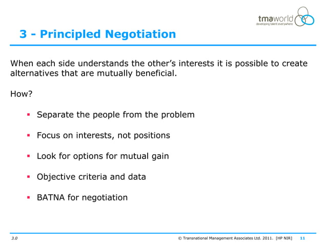 Negotiating and Influencing for Results | PPT