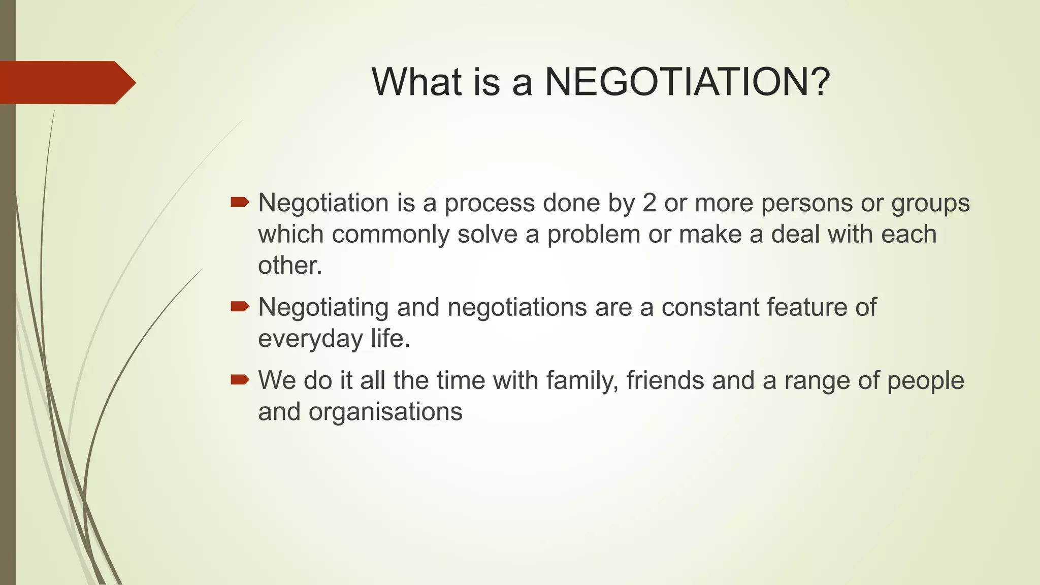 Negotiating skills | PPTX