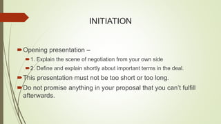 Negotiating skills | PPTX