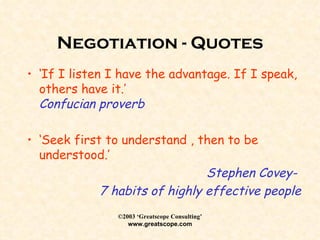 Negotiation | PPT