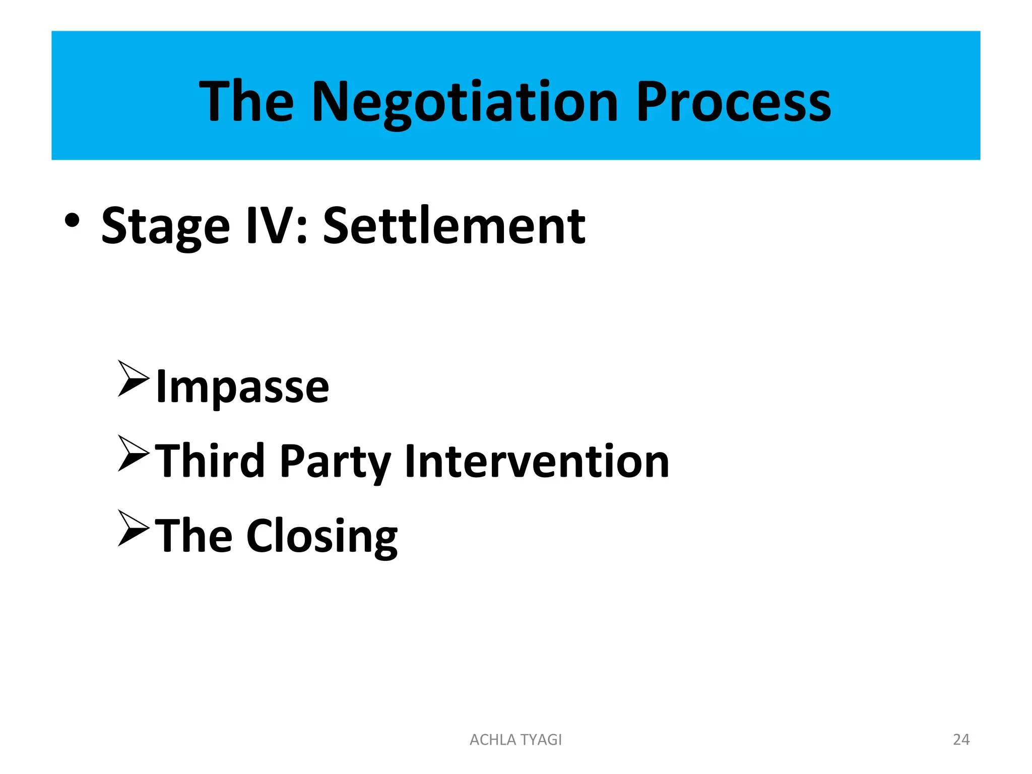 Negotiation | PPT