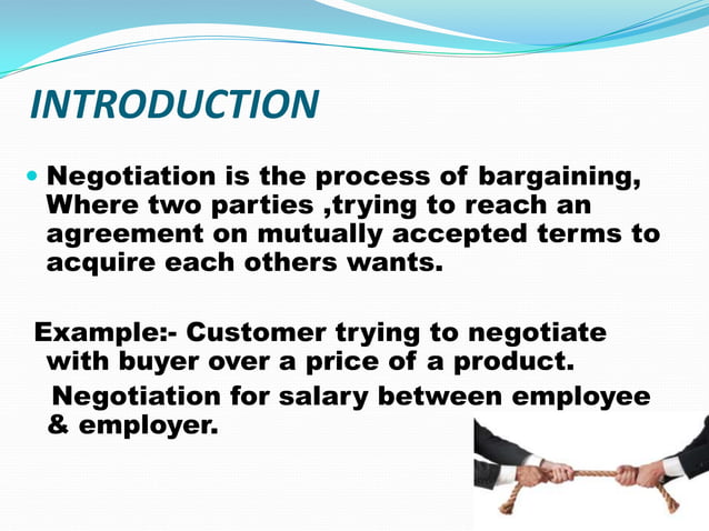 Negotiation | PPT