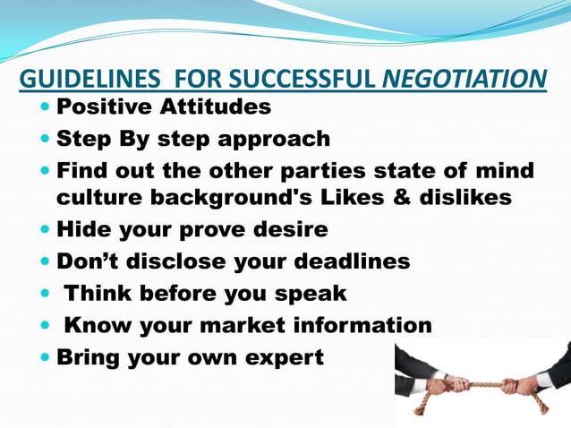 Negotiation | PPT