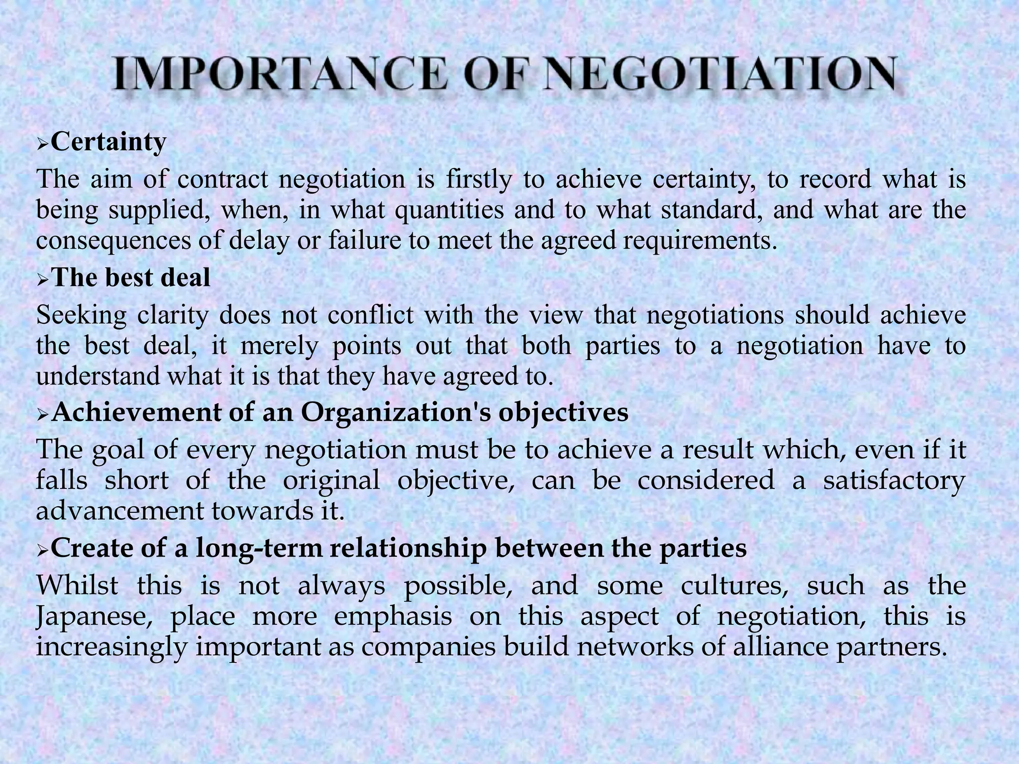 Negotiation | PPTX