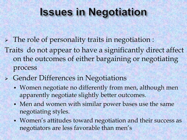Negotiation | PPTX