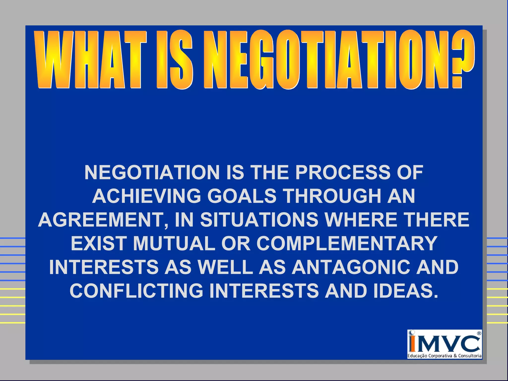 Negotiation | PPT | Family and Relationships