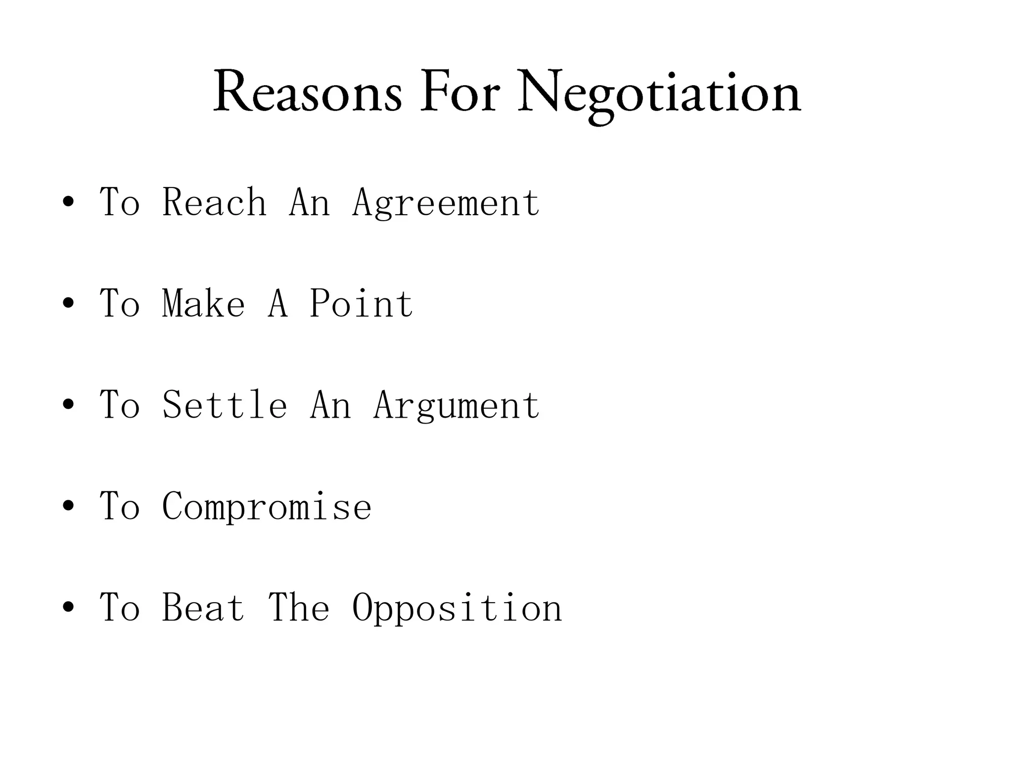 Negotiation,Definition,Types, Preparation Of Negotiation,Duties Of ...