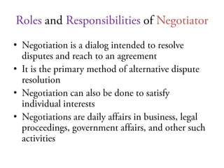 Negotiation,Definition,Types, Preparation Of Negotiation,Duties Of ...