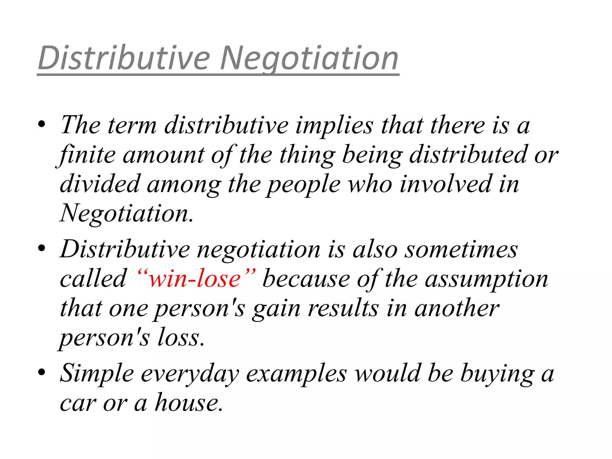 Negotiation | PPTX
