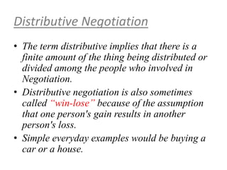 Negotiation | PPTX