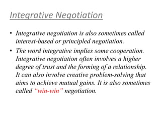 Negotiation | PPTX
