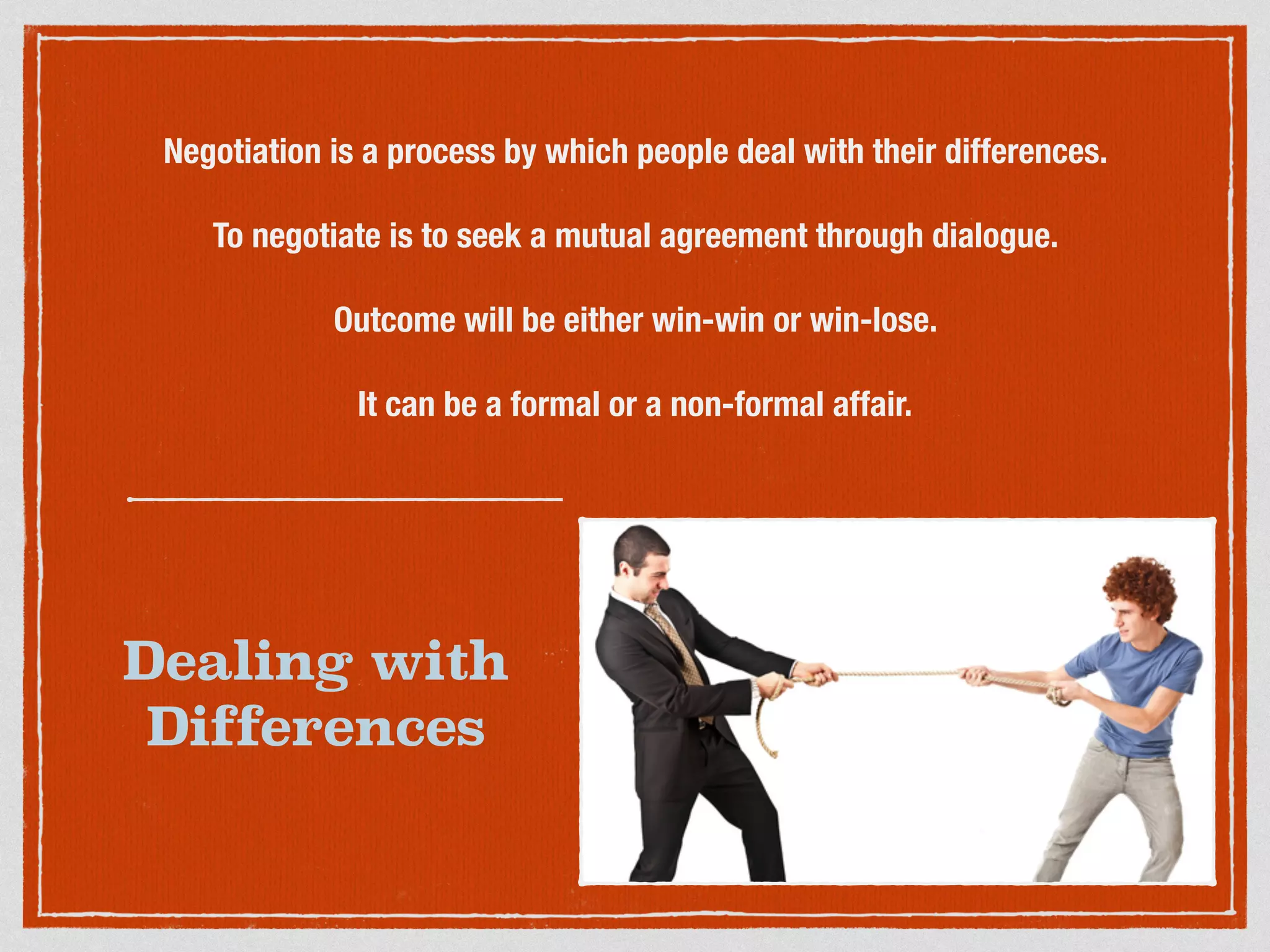 Negotiation | PDF