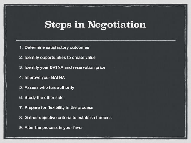Negotiation | PDF | Family and Relationships