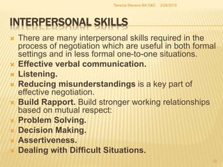 Negotiation | PPTX | Family and Relationships