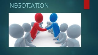 Negotiation | PPTX | Family and Relationships