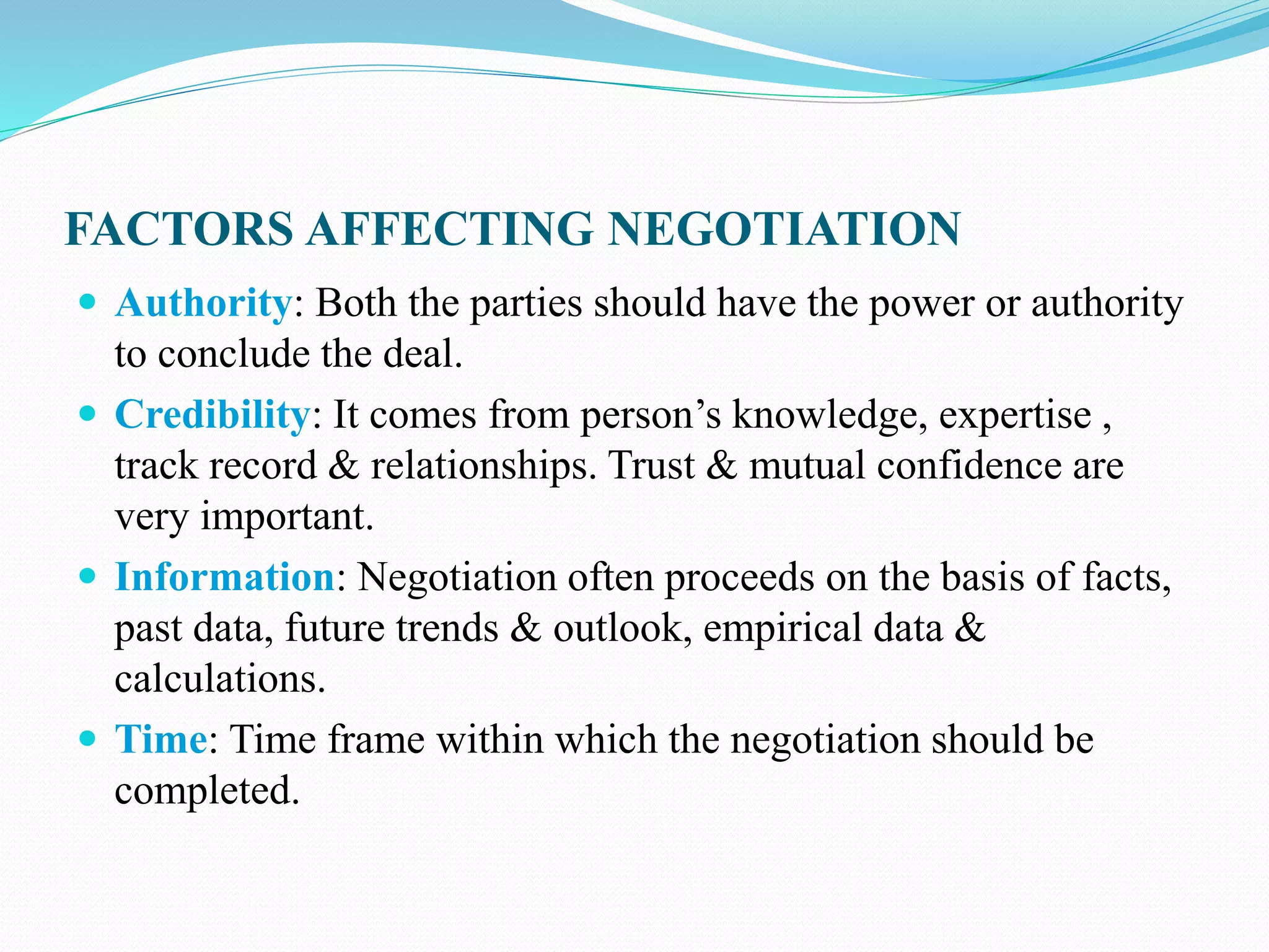 Negotiation | PPTX