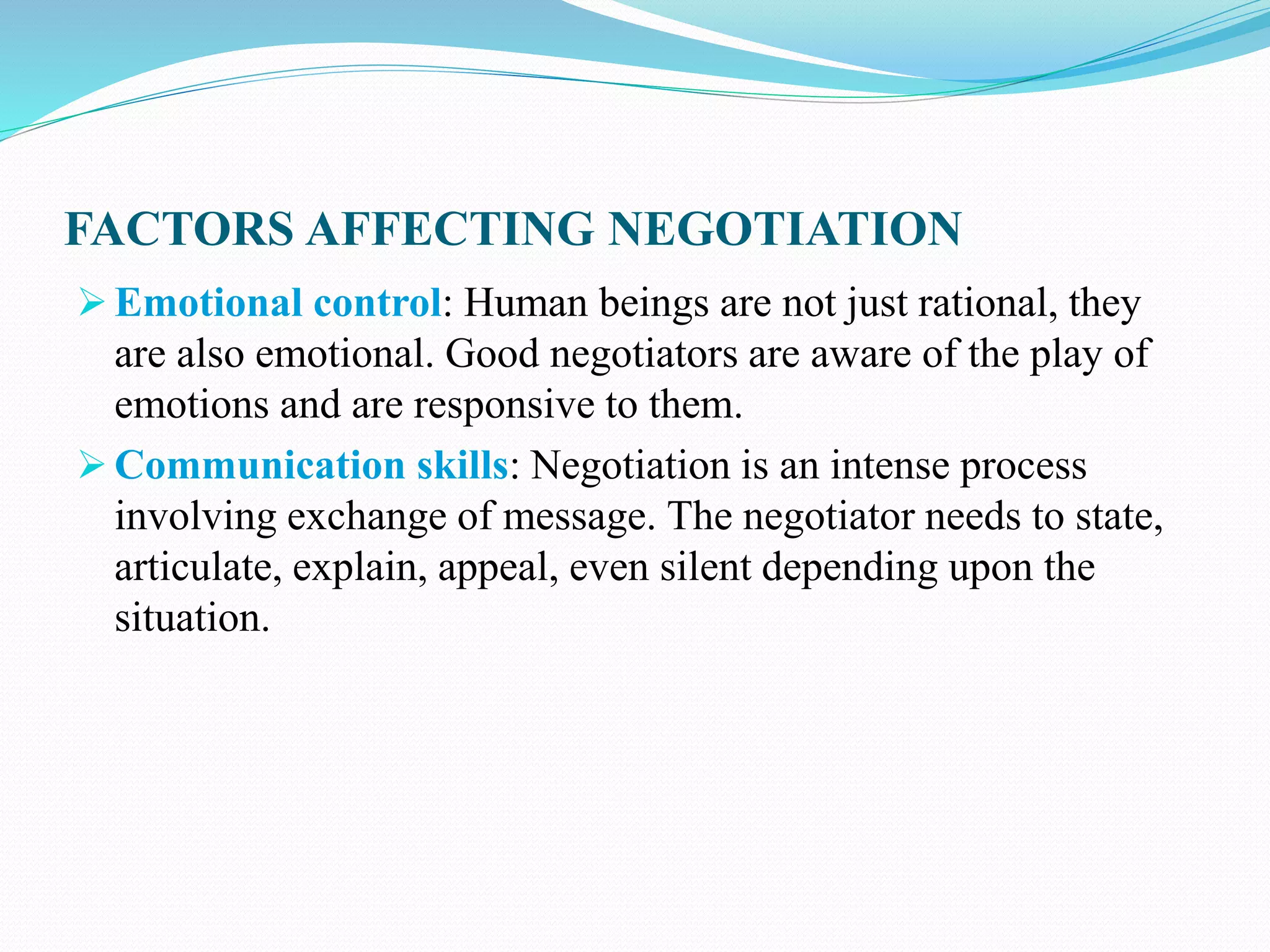 Negotiation | PPTX