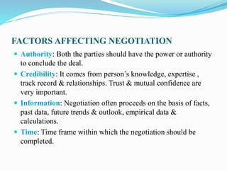 Negotiation | PPTX