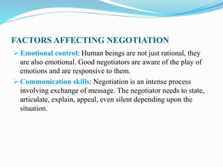 Negotiation | PPTX