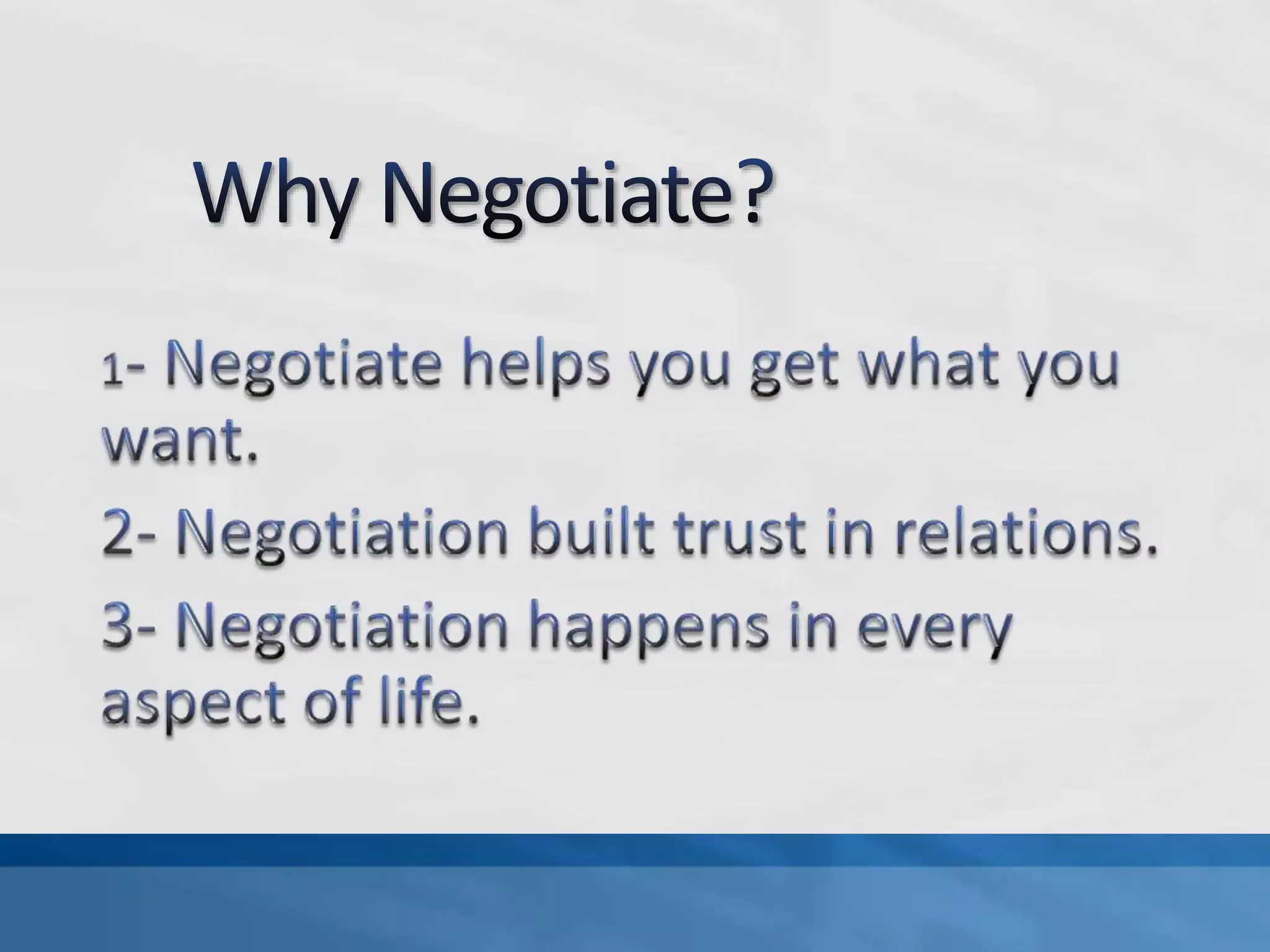 Effective Negotiation Skills | PPT