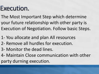 Effective Negotiation Skills | PPTX