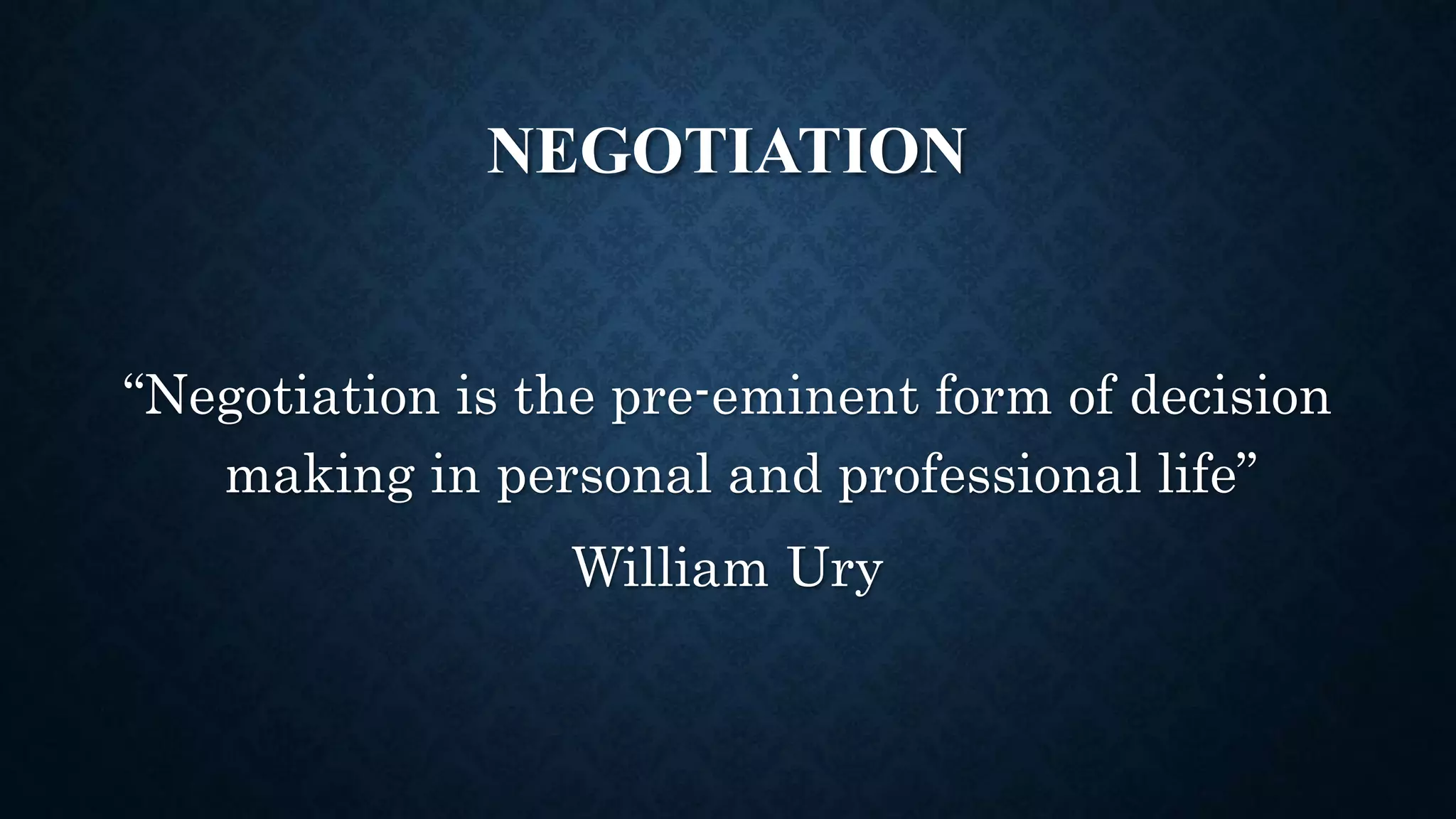Negotiation | PPT