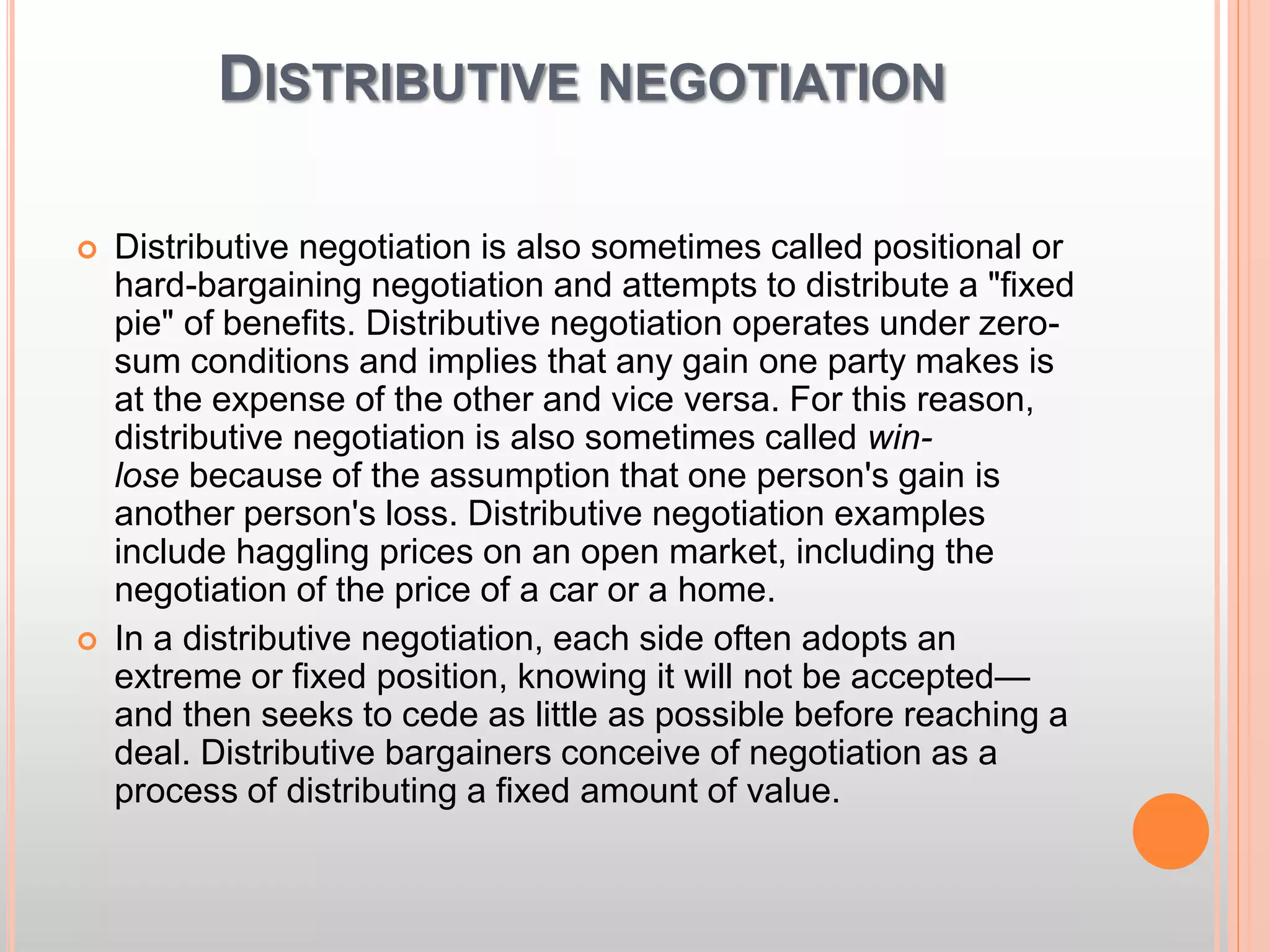 Negotiation | PPTX