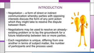Negotiation | PPT