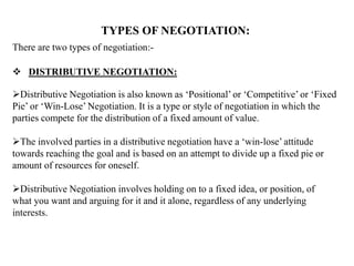 Negotiation | PPTX