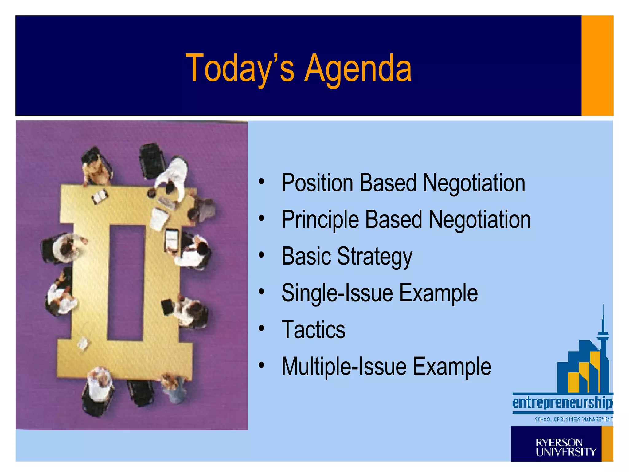 Negotiation for Mutual Gain | PPT