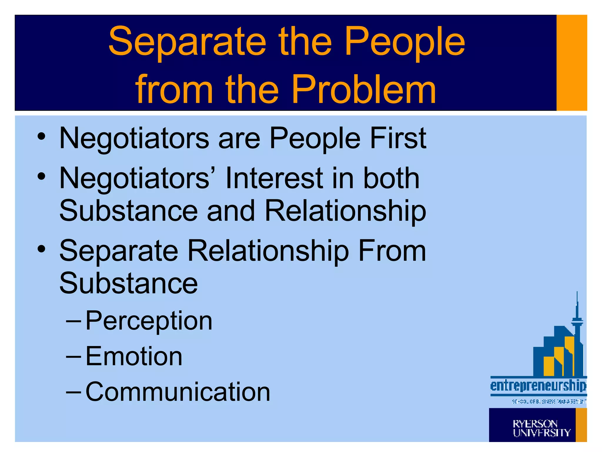 Negotiation for Mutual Gain | PPT