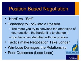 Negotiation for Mutual Gain | PPT