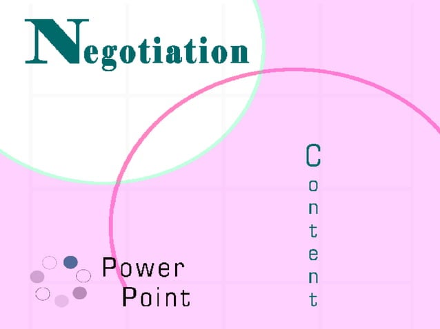 NEGOTIATION POWERPOINT | PPT