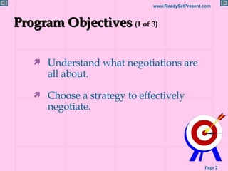 NEGOTIATION POWERPOINT | PPT