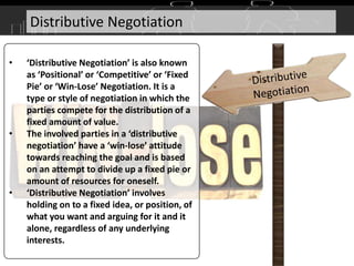 Negotiation skills-basics | PPTX